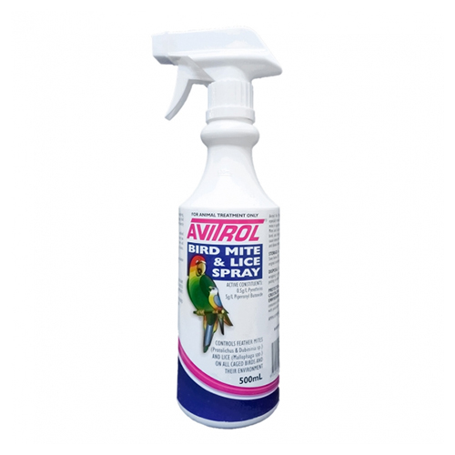 Avitrol Bird Mite & Lice Spray - Effective Bird Parasite Control