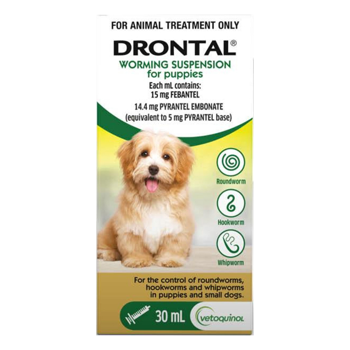 Buy Drontal Wormers Dogs Puppy Worming Suspension - Free Shipping