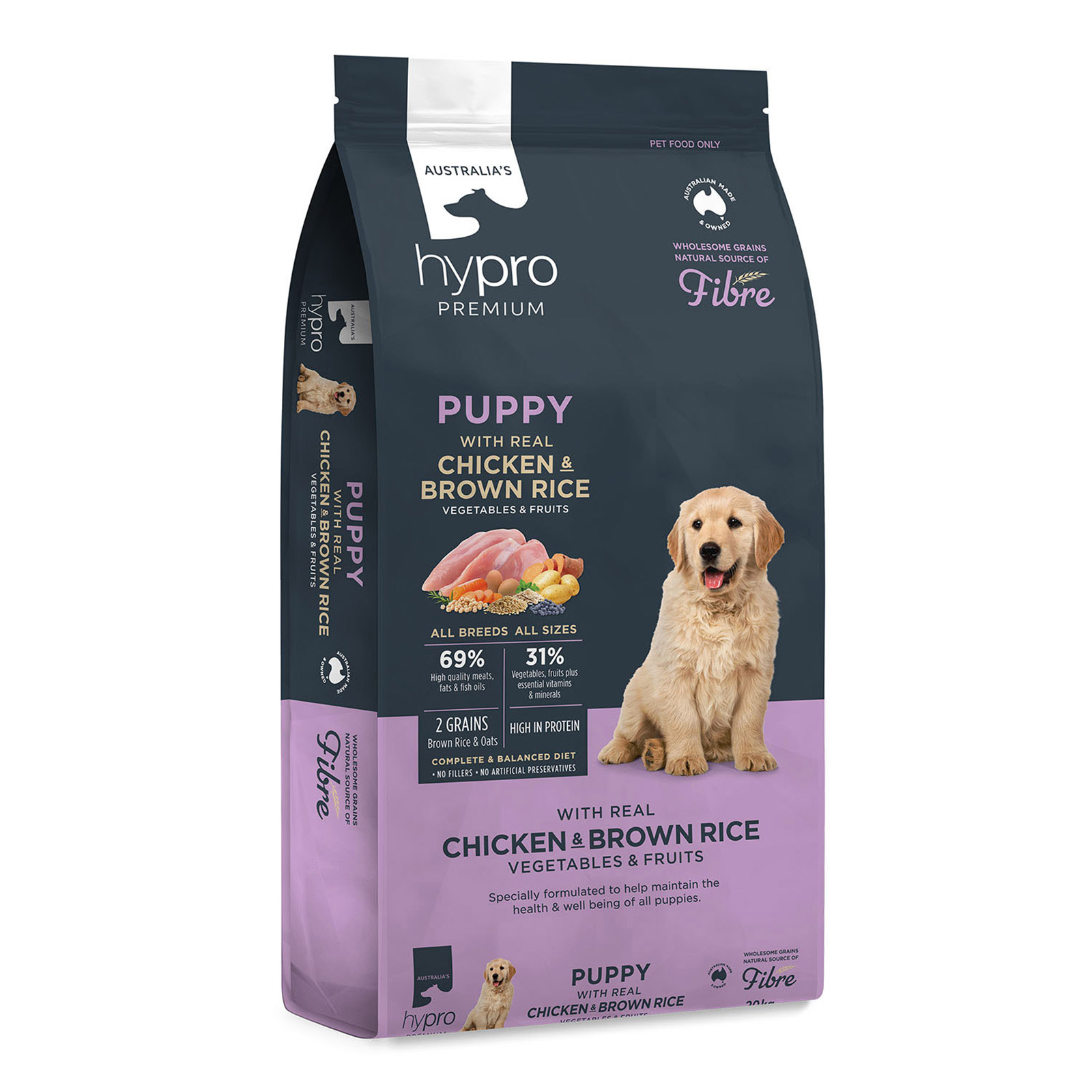 Buy Hypro Premium Wholesome Grains Puppy Food (Chicken & Brown Rice ...