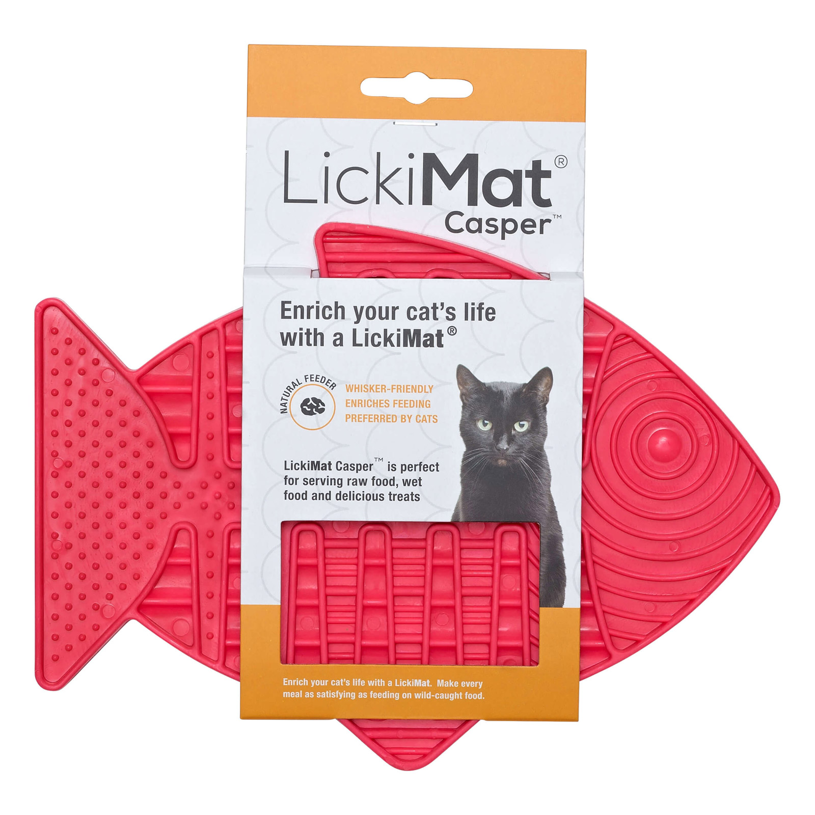 Buy Lickimat Classic Casper Cat Pink - Free Shipping