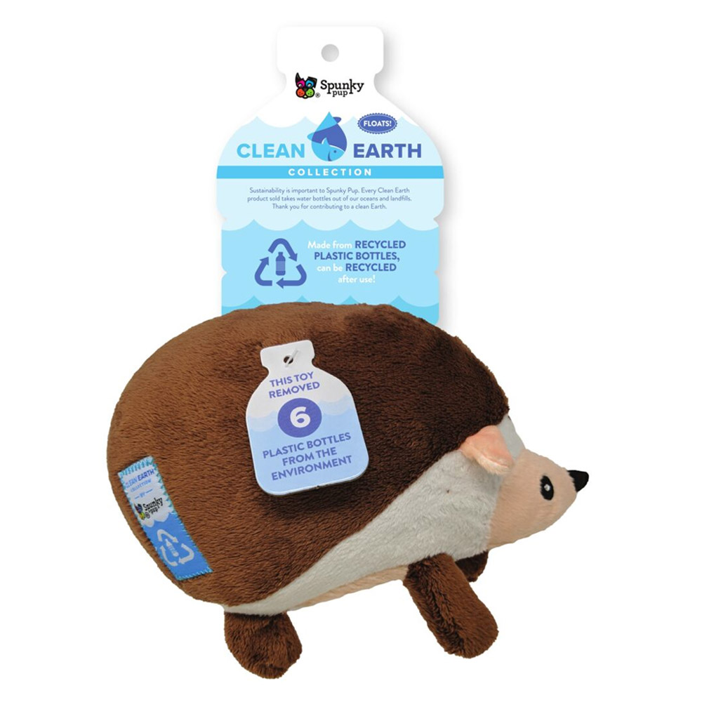 Buy Spunky Pup Clean Earth Hedgehog Small - Free Shipping