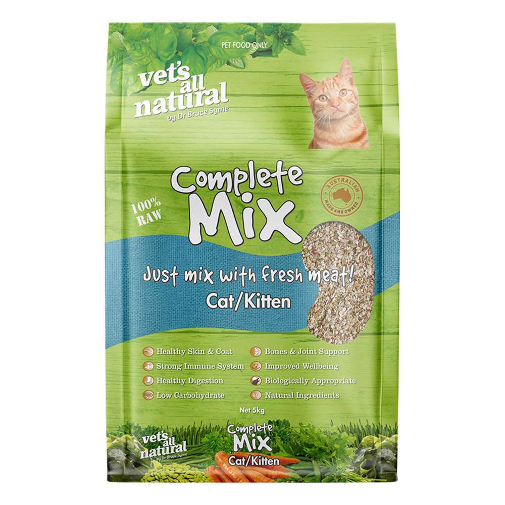 Vets All Natural Complete Mix For Cats 1 Kg