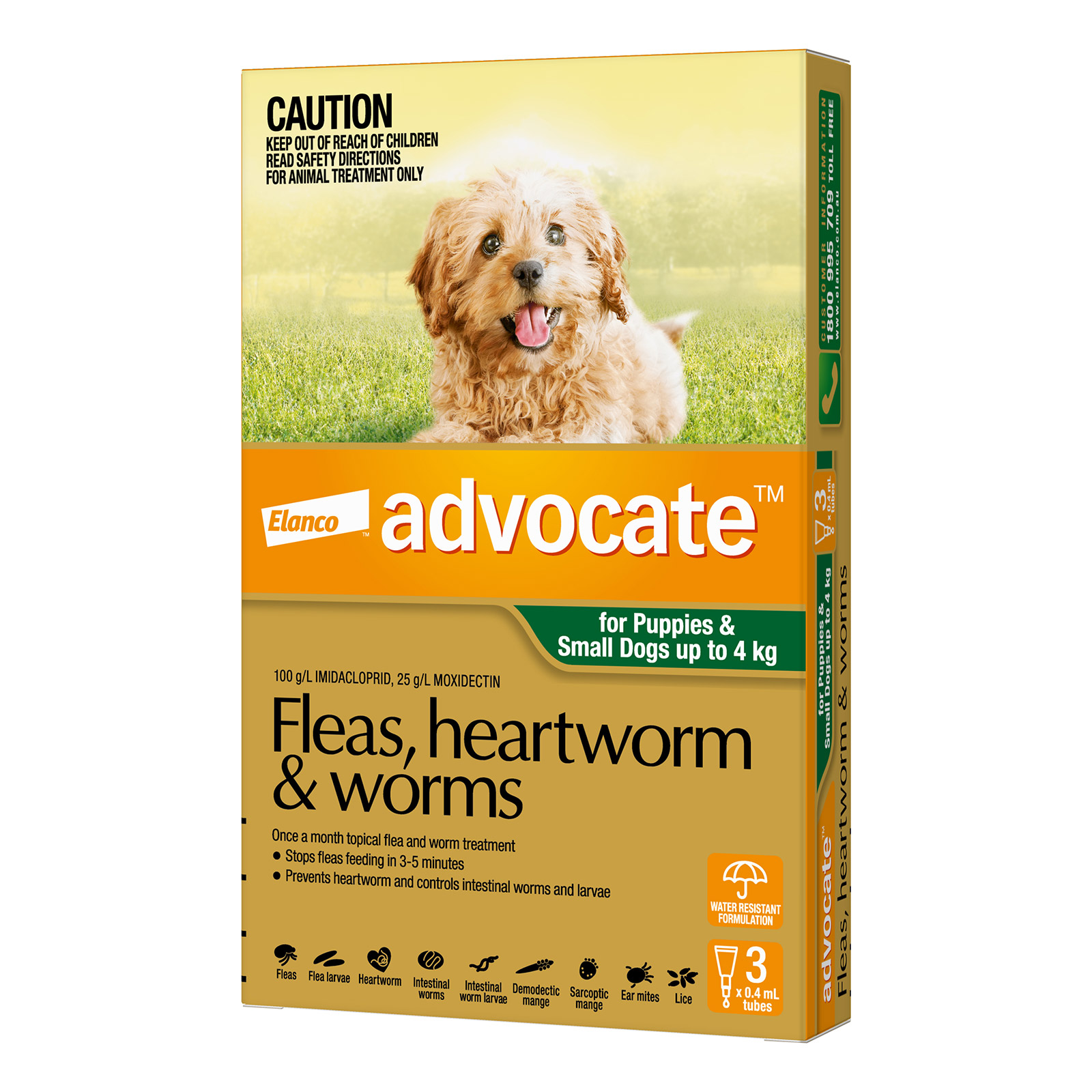 Advocate for Dogs: Complete Flea, Tick & Worm Protection