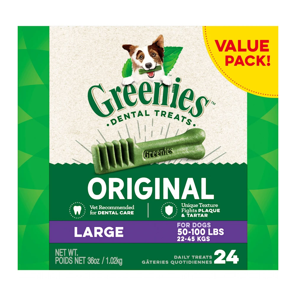 Greenies Original Dental Treats Large (22-45 Kg) 1 Kg