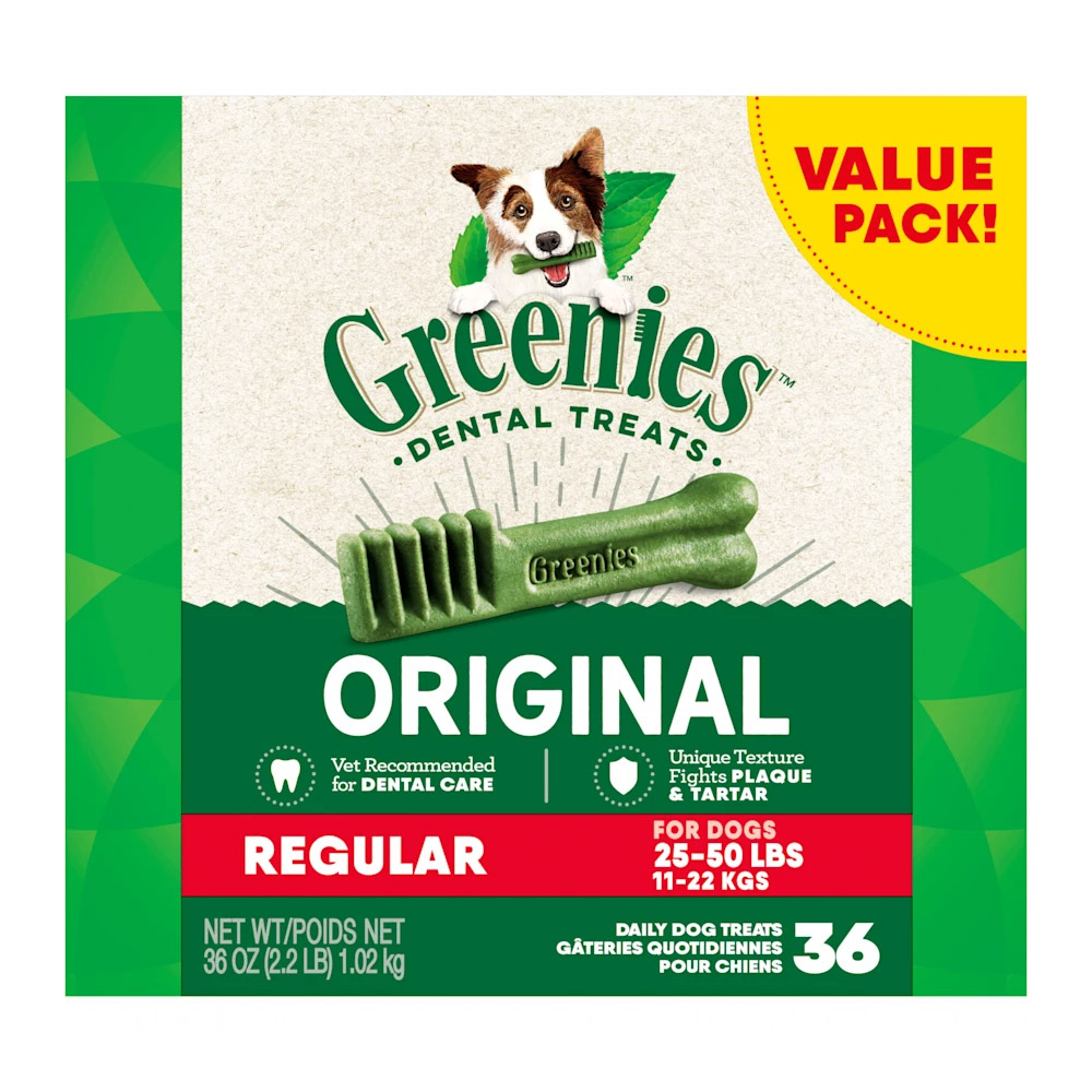 Greenies Original Dental Treats Regular (11-22 Kg) 1 Kg