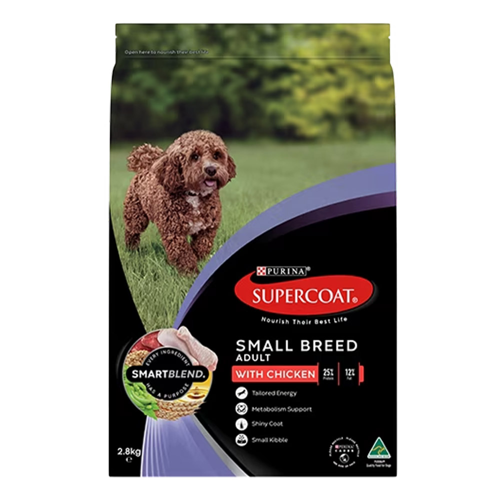 Buy Supercoat Smartblend With Chicken Adult Small Breed Dry Dog Food ...