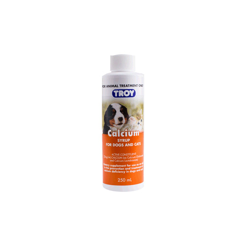 Buy Troy Calcium Syrup For Dogs And Cats - Free Shipping