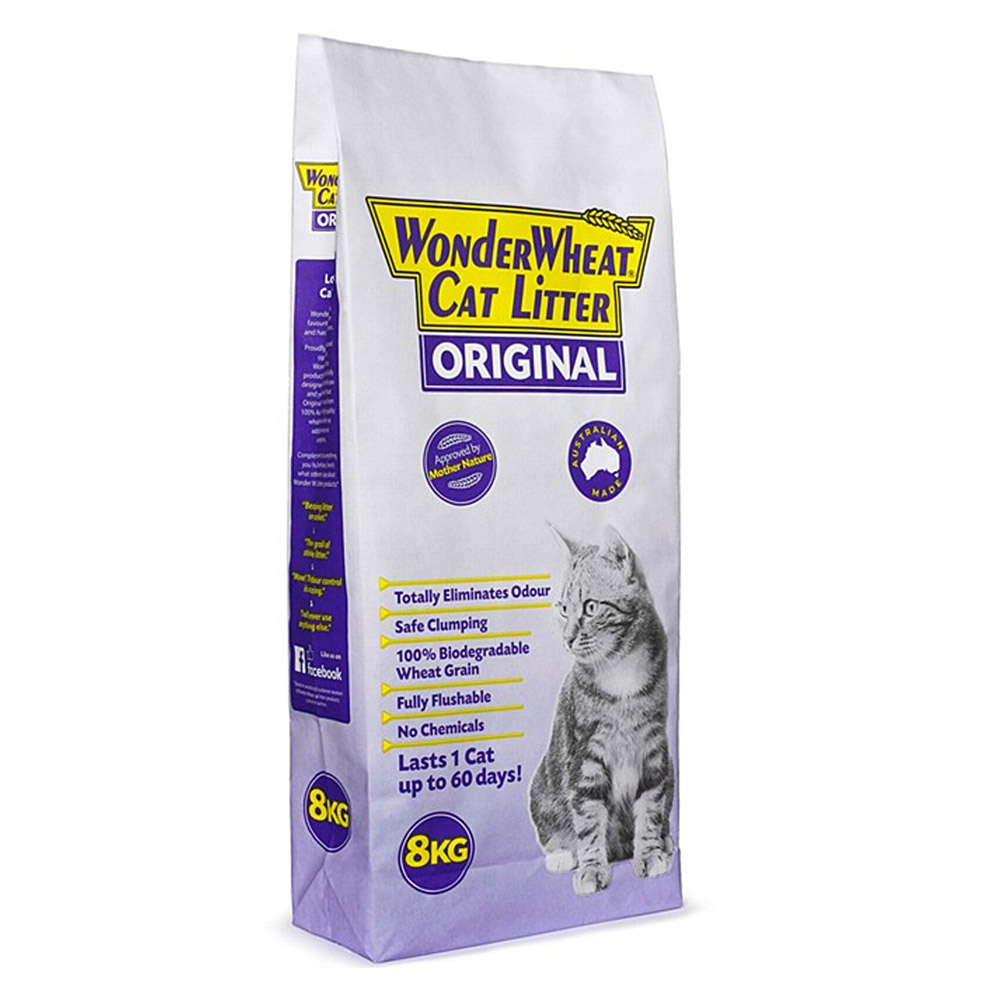 Buy Wonder Wheat Cat Litter Original - Free Shipping